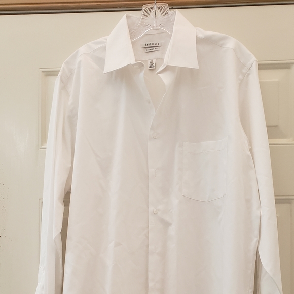 Van Heusen | Shirts | Van Husen Mens Dress Shirt Royal Herringbone ...